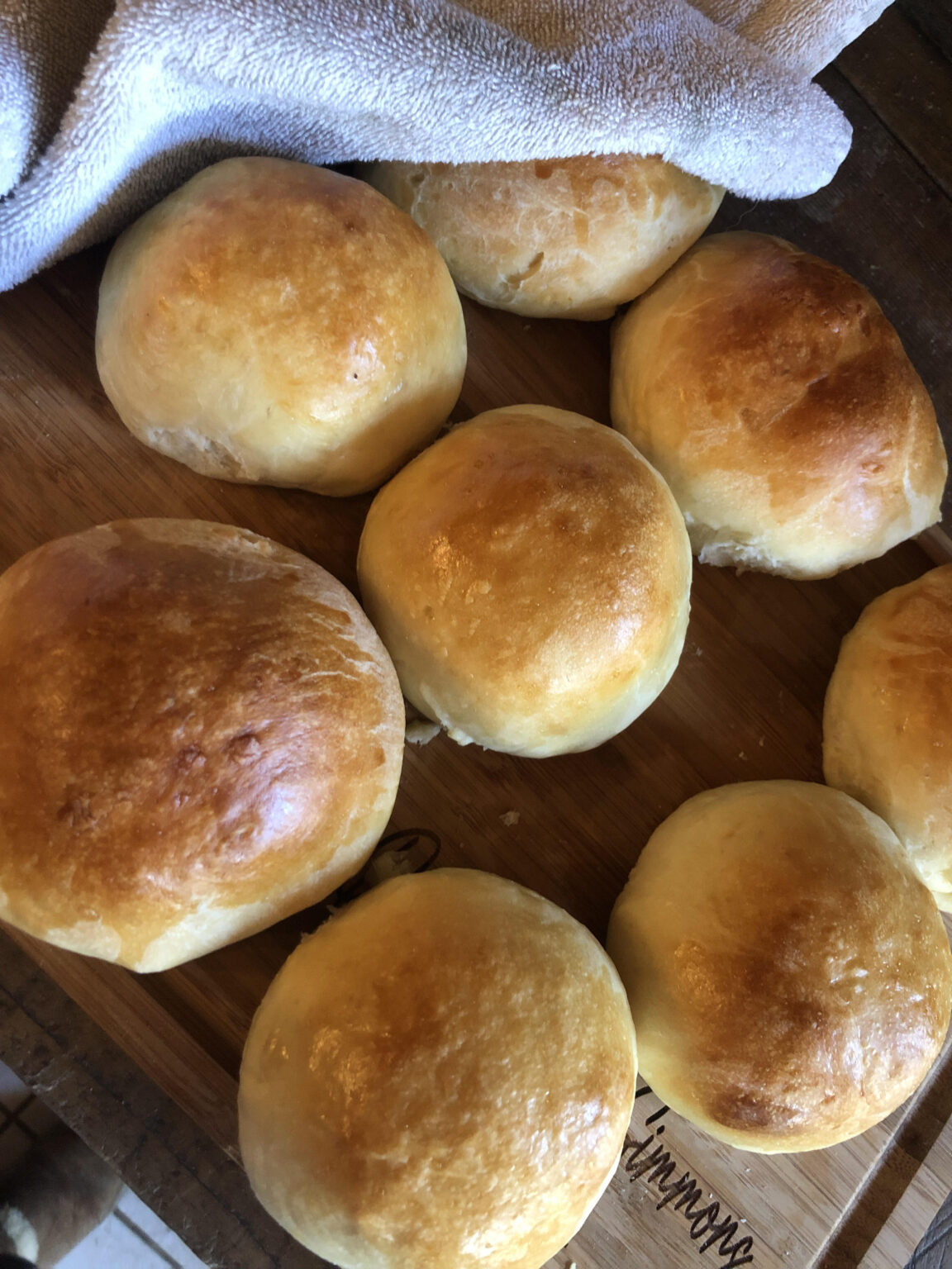 The Best Sourdough Discard Dinner Rolls - Browning's Homestead